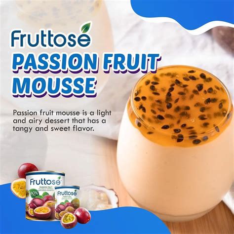 Passion Fruit Mousse Recipe Wheat