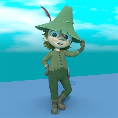 Moomin Model Pack Free Vr Ar Low Poly 3d Model Rigged Cgtrader
