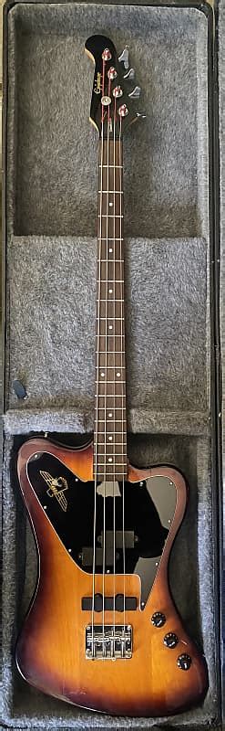 Epiphone Non Reverse 1990 Thunderbird Bass Guitar With Ohsc Reverb