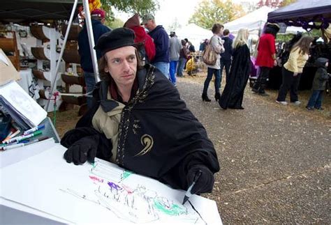 Me As The Lightning Fast Sketch Artist Photograph By Mark Wardrop Pixels