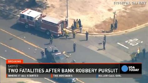 Hostage Robbery Suspect Killed In High Speed Chase