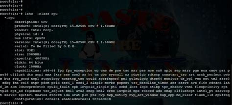 Lshw Command In Linux With Examples Taste The Linux
