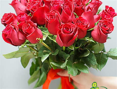 Bouquet Of Red Roses Passion