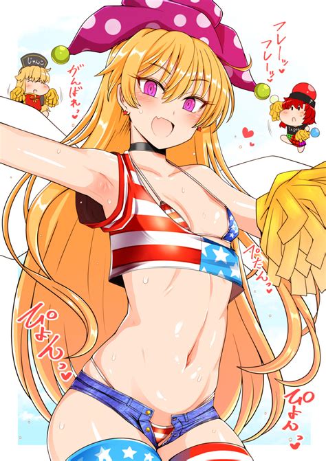 Roki Hirokix Clownpiece Hecatia Lapislazuli Junko Touhou Touhou