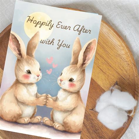 Printable Cute Easter Card Cute Greeting Card Birthday Card Anniversary