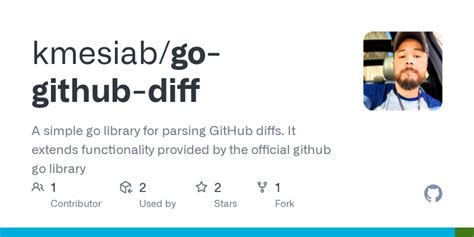 Brian Pfister On Linkedin Github Kmesiabgo Github Diff A Simple Go Library For Parsing Github