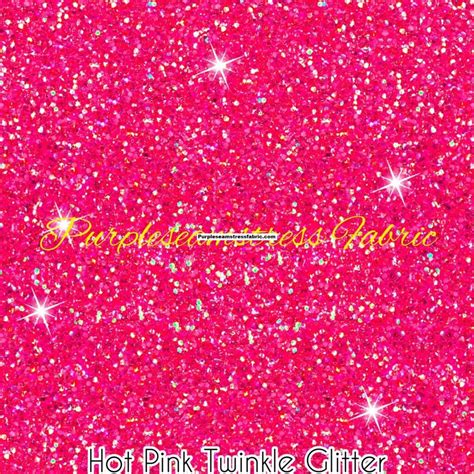 Faux Light Pink Twinkle Glitter Fabric Purpleseamstress Fabric