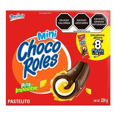 Mini Choco Roll 8 Pzs