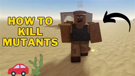 How To Kill Mutants In A Dusty Trip No Guns 🔫 Roblox Youtube