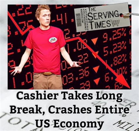 Retail Worker Takes Long Break Crashes Entire Us Economy Rworkreform
