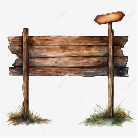 Watercolor Cartoon Pass Free Elements Watercolor Cartoon Street Sign