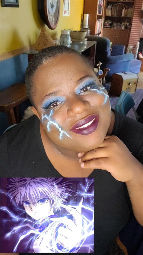 Happy Birthday Killua Makeup Inspired Look Rhunterxhunter