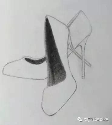 「素描教程」愛不釋手的紅色高跟鞋 每日頭條