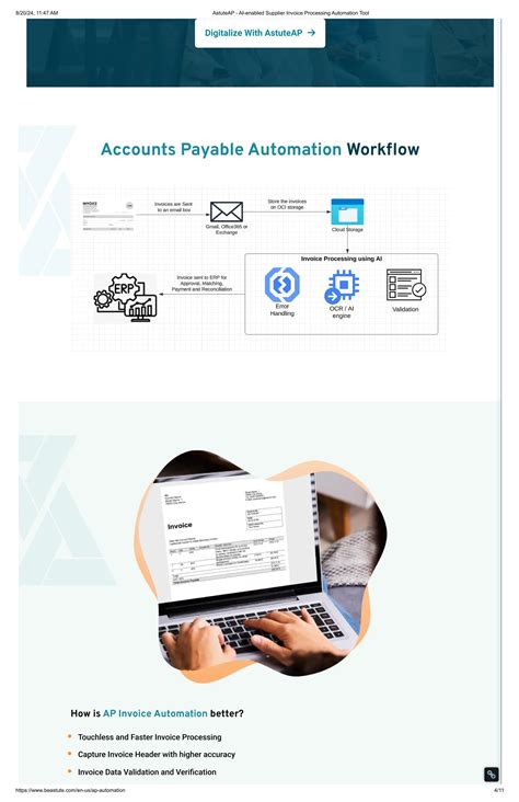 Astuteap Ai Enabled Supplier Invoice Processing Automation Toolpdf Business Business And