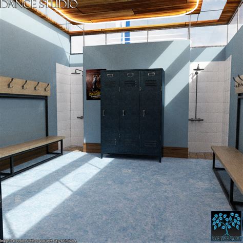 Dance Studio For Daz