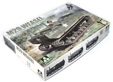 The Modelling News Taming The Weasel Takoms 35th Scale M29 Weasel