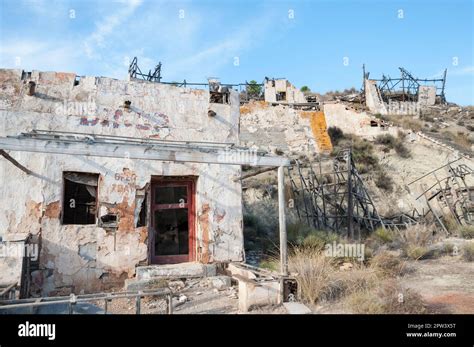 09 22 2022 Almeriaandalucíaspain Fuerte El Condor Abandoned Movie