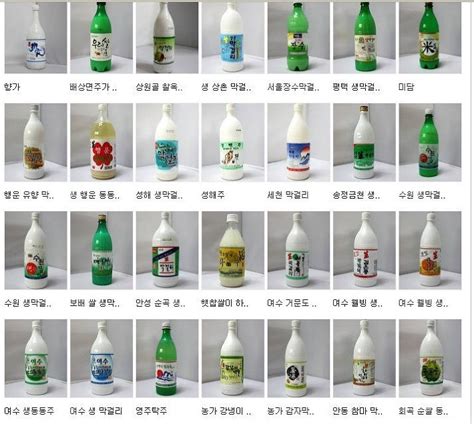 막걸리 종류 지역별 막걸리 전국 막걸리 지도 네이버 블로그