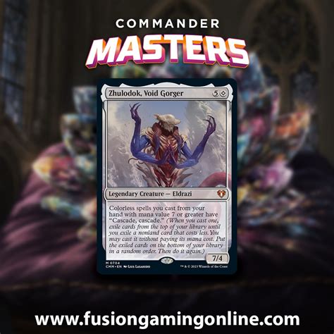 Fusion Gaming The Commander Masters Precon Commanders