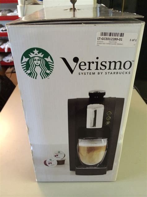 Starbucks Verismo Single Cup Coffee And Espresso Maker At Joan Fleming Blog