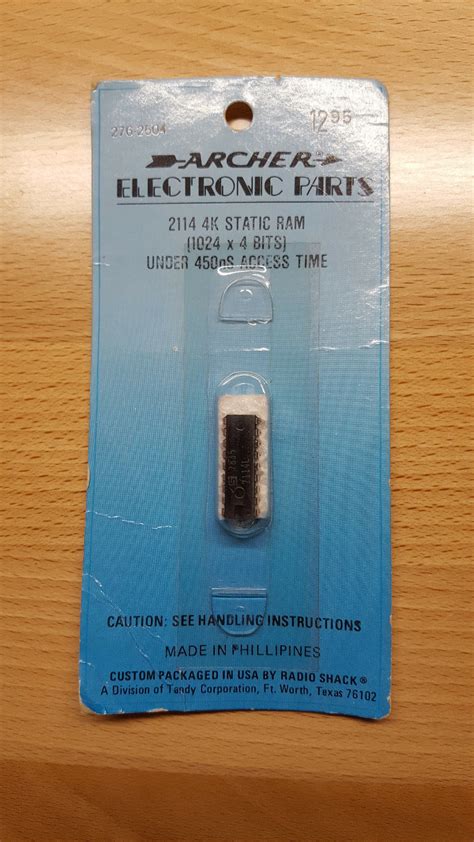 Archer 276 2504 2114 4k Static Ram Chip New Old Stock Nos For Sale