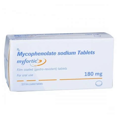 Mycophenolate Sodium 180 Tablet At ₹ 464 Stripe Cellcept In Nagpur Id 2853341198433