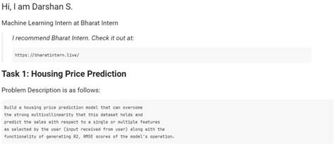 Darshan S On Linkedin Github Datascience Achievementunlocked Bharatintern Machinelearning