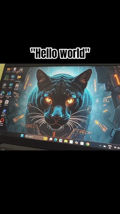 Hello World Coding Code Codewithme Helloworld Youtube