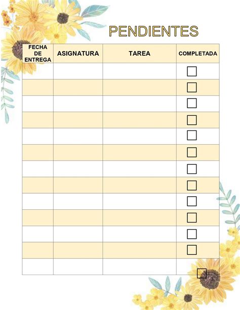 Organizador De Tareas Artofit