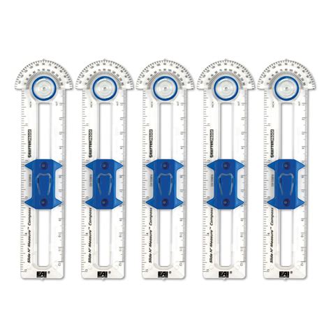 Slide N Measure® Compass Clear Set Of 10