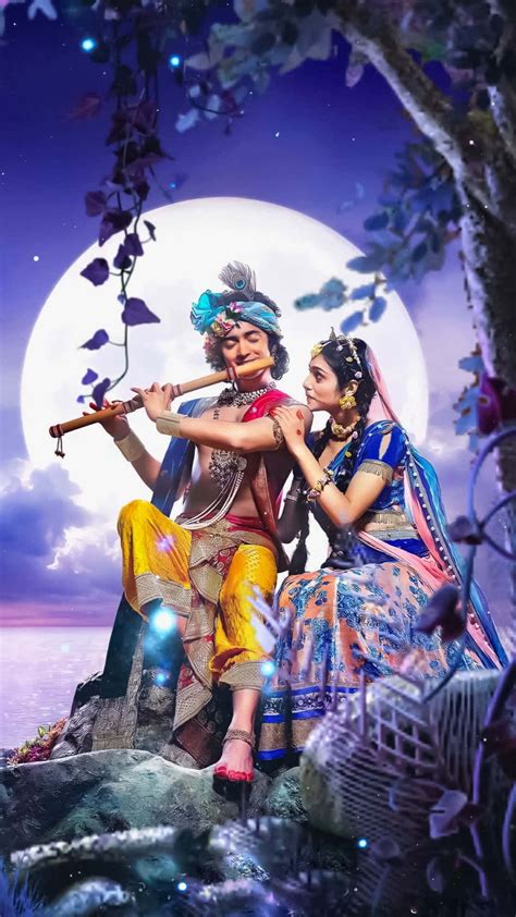 Download Divine Love Radha Krishna Illustration Meldi Ma Hd Photo Photo To