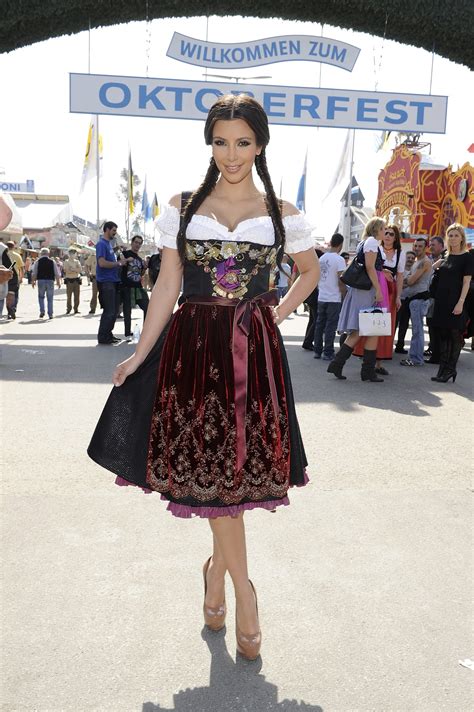 Stars Wearing Oktoberfest Dirndls Ps Fashion