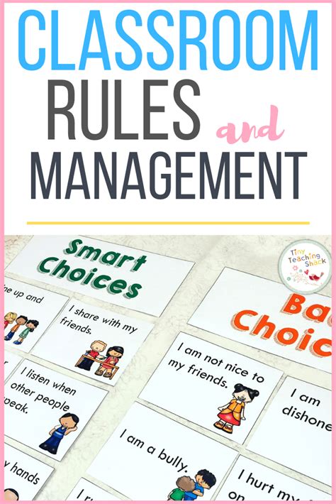Classroom Rules And Management Tiny Teaching Shack