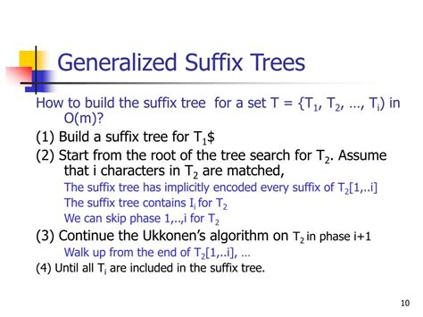 Ppt Applications Of Suffix Trees Powerpoint Presentation Free