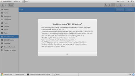 How To Mount Ntfs And Exfat Partition In Rhel Centos