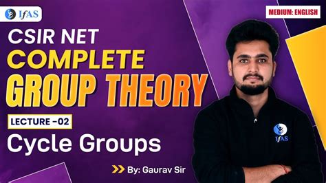 CSIR NET Complete Group Theory Mathematical Science YouTube