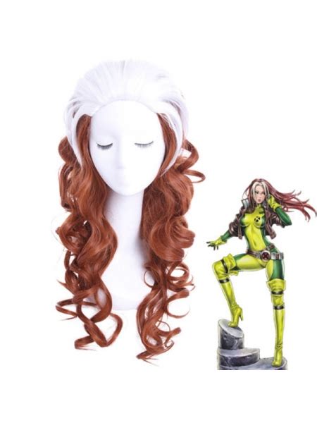60cm X Men Rogue Cosplay Wig