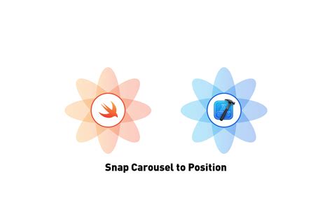 how to snap a carousel to position in swift