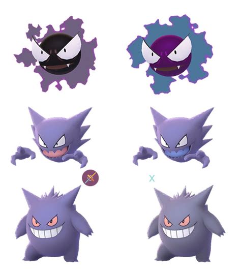 Shiny Gastly Evolution