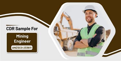 Cdr Sample For Mining Engineer