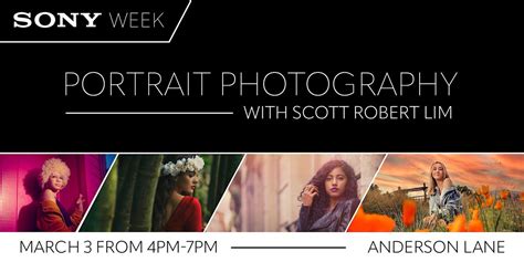 Free Portrait Photography Class With Scott Robert Lim At Precision