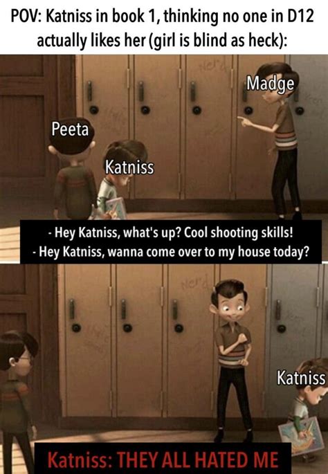 Katniss Being Katniss R Hungergames