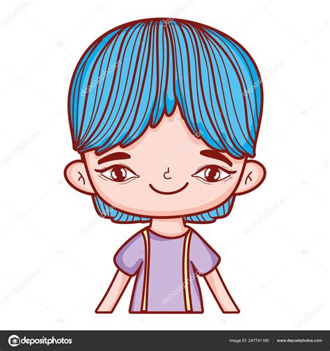 Niño Lindo Dibujo Vector De Stock Por ©stockgiu 247741160