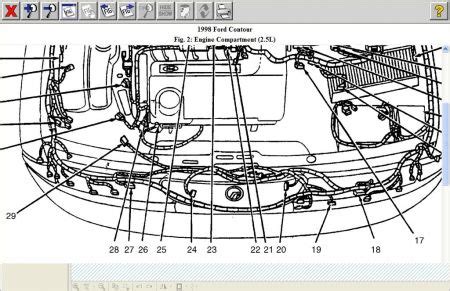 1998 Ford Contour Temp Sender Engine Cooling Problem 1998 Ford