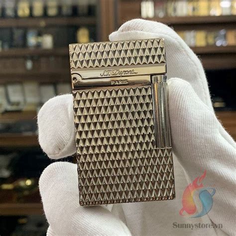 Bật Lửa Duppont F36 Nguyên Khối Bạc Sunnystorevn