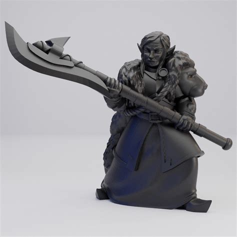 Hot Goblin ハイエルフ戦士 グレイブ装備 ミニチュア ホットゴブリン