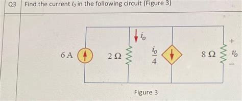 Solved Find The Current I In The Following Circuit Figure Chegg
