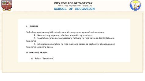 Learning Domains And Cognitive Objectives Pptx Free Download