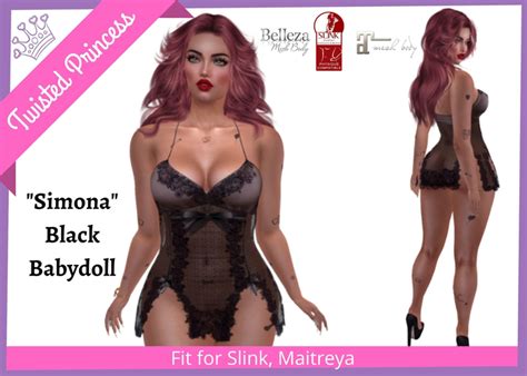 Second Life Marketplace Tp Simona Black Lingerie