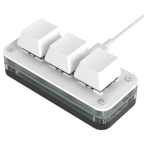 RGB Keys Macro Programming Mini Keyboard For Photoshop Gaming Hotswap Programming Keypad Copy